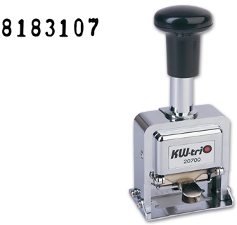 NUMERADOR AUTOMATICO KW-207 -7 CIFRAS