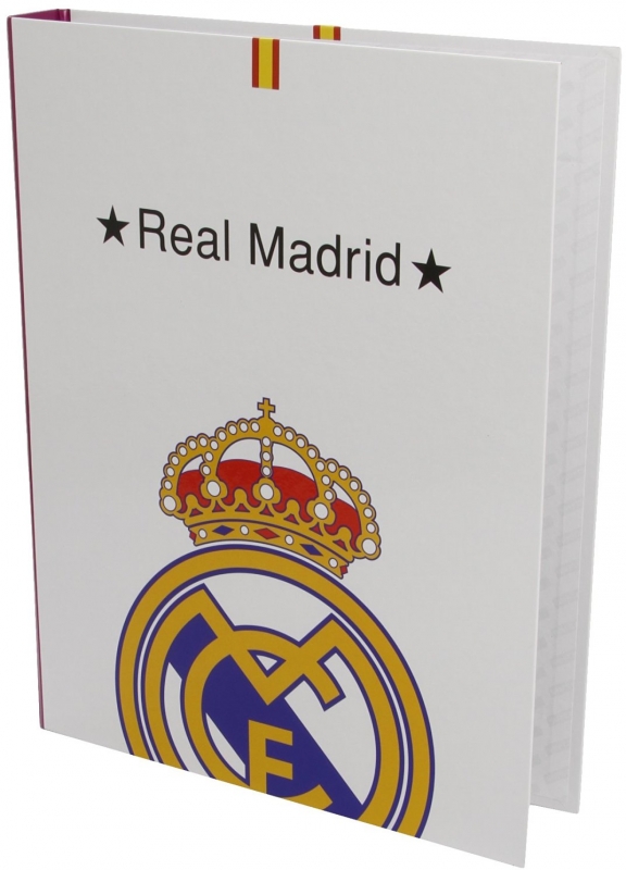 CARPETA FOLIO DE 4 ANILLAS REAL MADRID. Safta 511457067