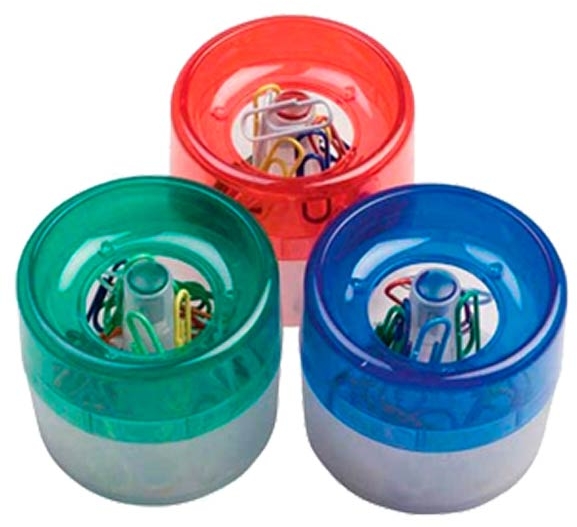 Portaclips redondo imantado Artes. INCLUYE Clips de regalo. colores ...