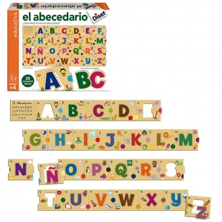 JUEGO EDUCATIVO DISET EL ABECEDARIO
