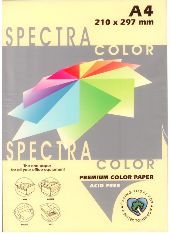PAPEL A4 SPECTRA CREMA 80GR 500H