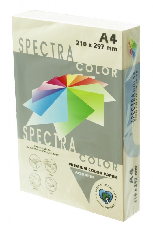 PAPEL A4 SPECTRA CREMA 80GR 500H