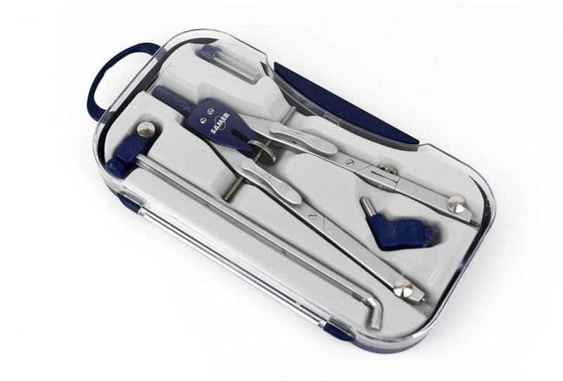 Compas Micrometrico 165mm, Dos brazos articulados, Adaptador universal ...